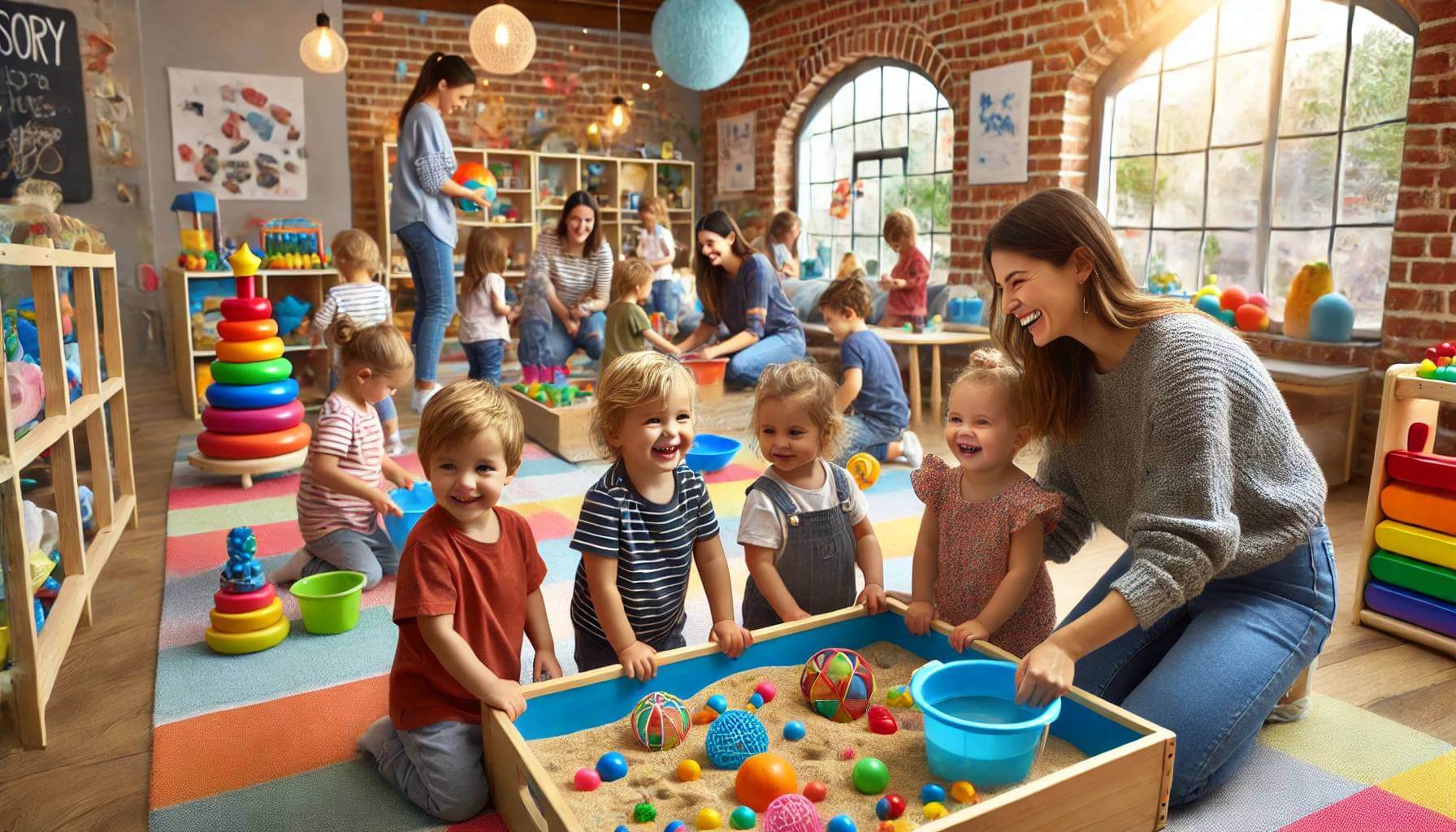 15 idées d'Activités Sensorielles en Crèche de 0 à 3 ans