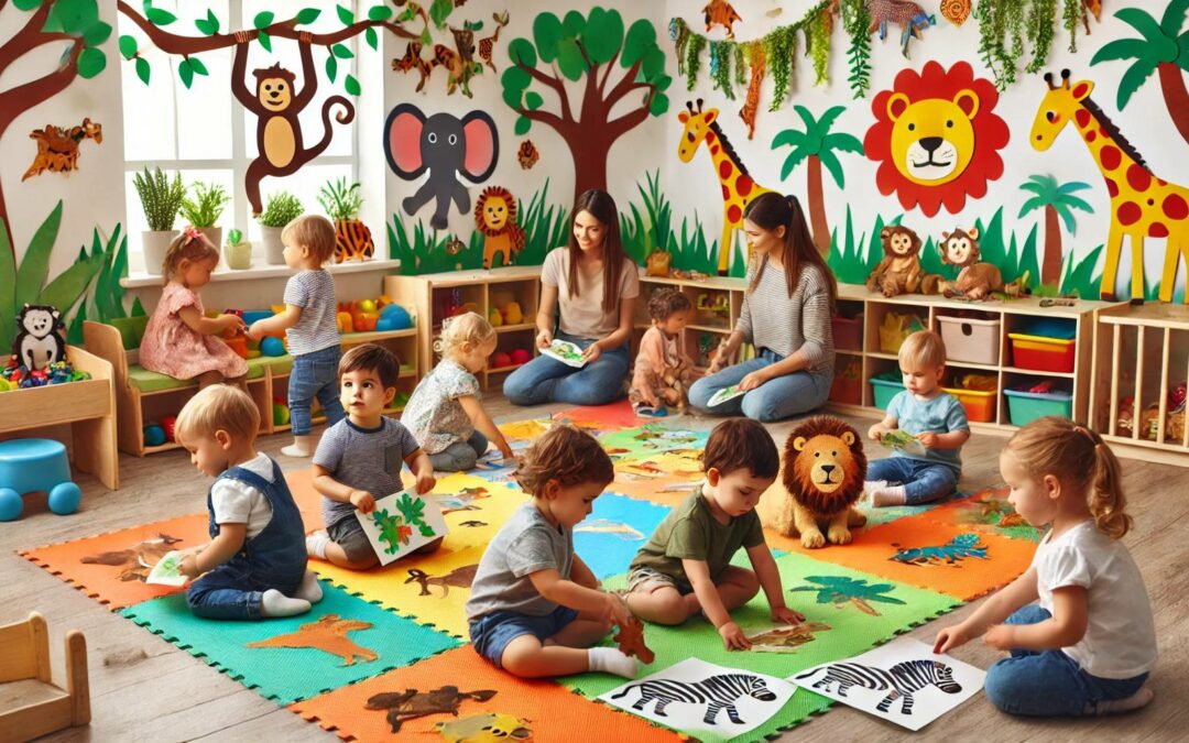 15 idées d'Activités Sensorielles en Crèche de 0 à 3 ans
